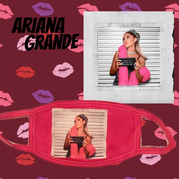 Ariana Grande | Accessories | Ariana Grande Pink Mask | Poshmark